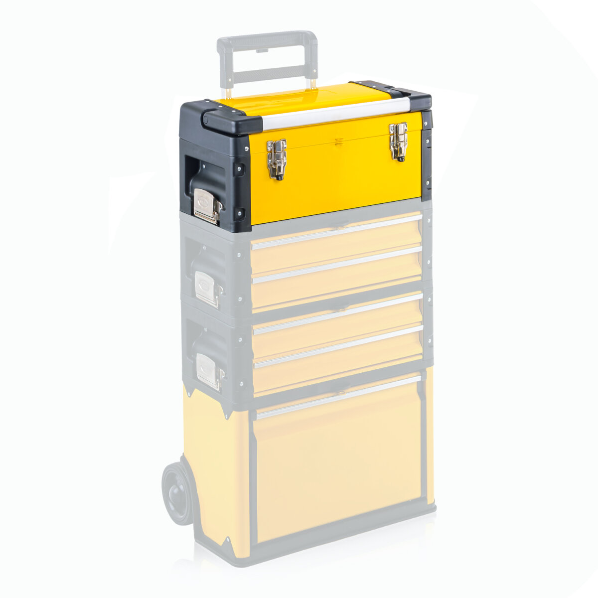 Trolley Top-Box Comfort in Yellow - Modular Extension, 34,90